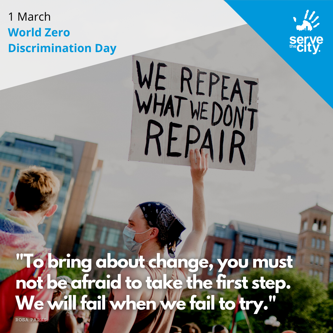World Zero Discrimination Day – Serve the City Peninsula