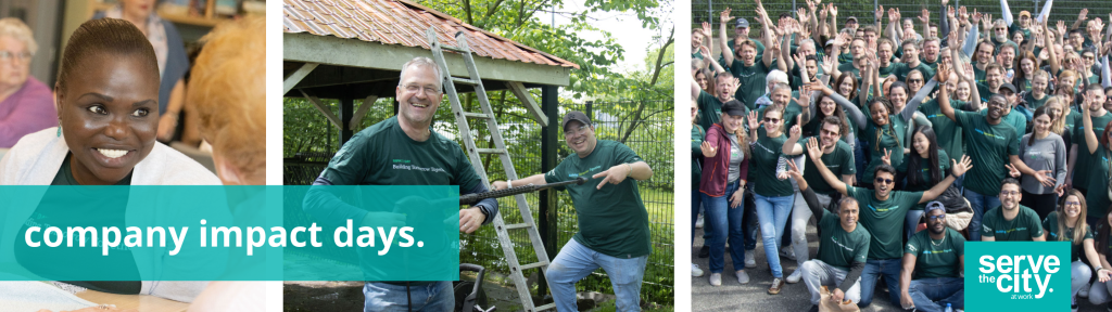 Serve the City at Work | Impact Days | Volunteering together