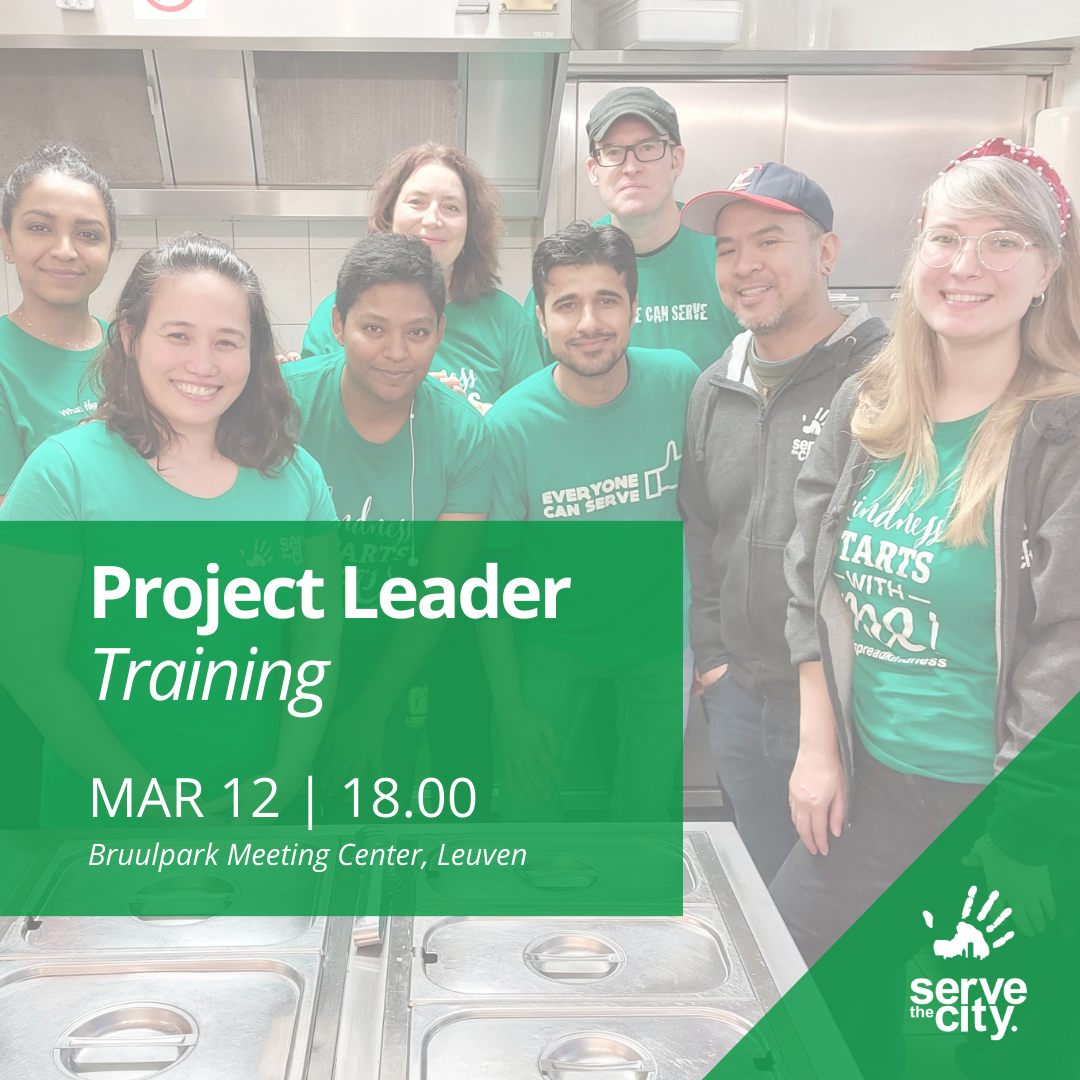Project Leader Training March 2024 – Serve the City Leuven