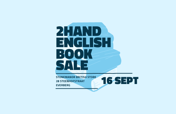 September Second Hand English Book Sale – Serve the City Brussels
