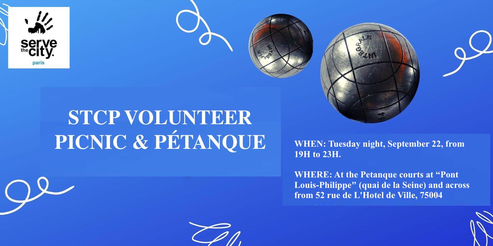 SERVE THE CITY PETANQUE PARTY & PICNIC ON THE SEINE – Serve the City Paris