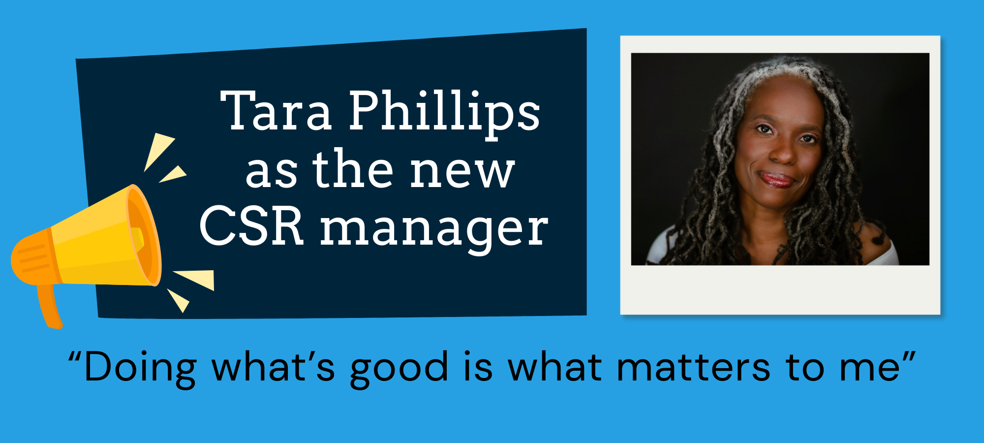 Tara Phillips as new CSR manager: “Doing what’s good is what matters to ...