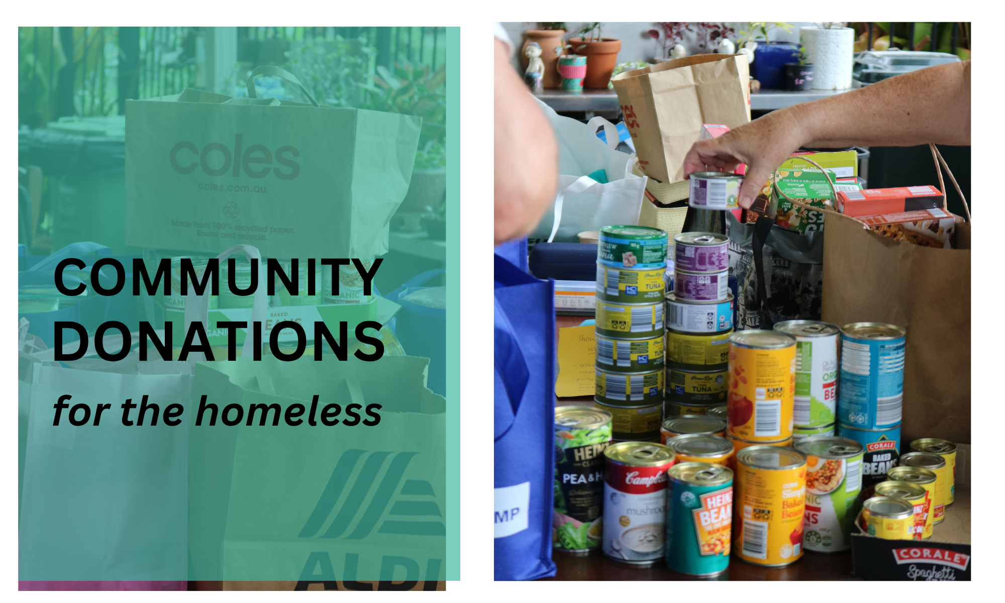 Homeless Donation Drive – volunteers wanted! – Serve the City Australia
